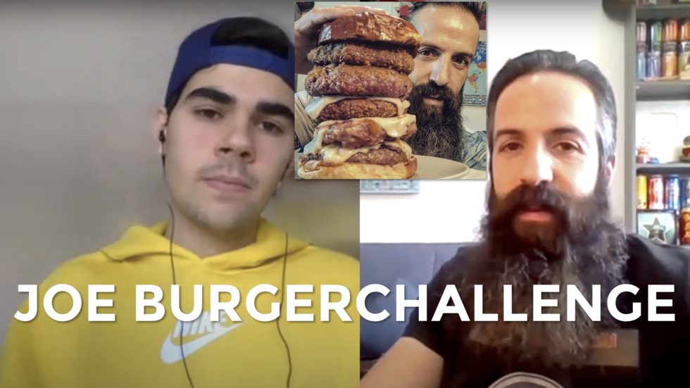 Entrevista a JOE BURGERCHALLENGE?, comedor profesional: "No era ...
